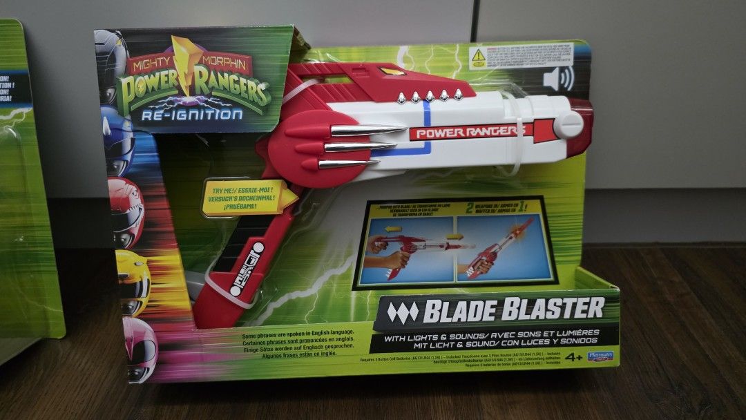 Power Rangers Re-Ignition Blade Blaster Toy Gun (In Hand), Hobbies ...
