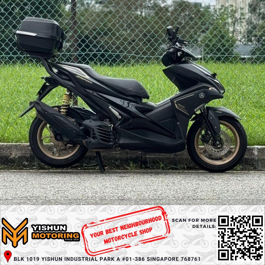 PRE OWNED UNIT YAMAHA AEROX 155 V1 ( USED UNIT YAMAHA AEROX155 V1 ...