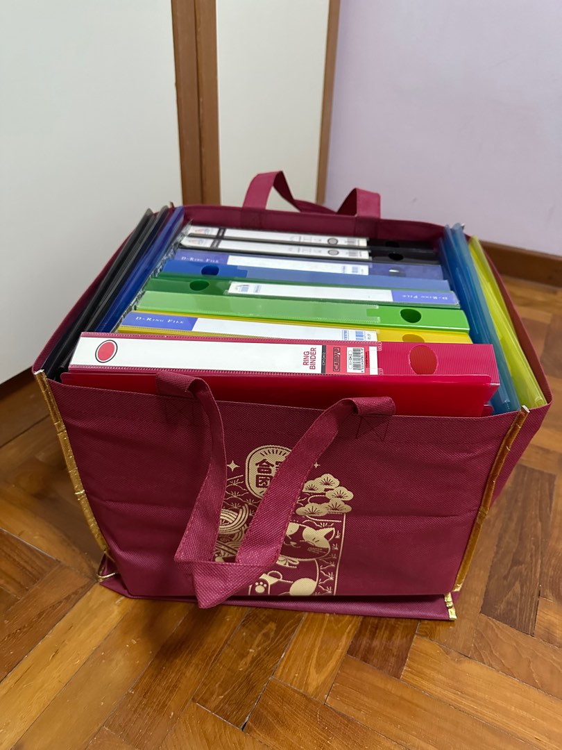 Raffles Institution A4 Folders and Ring Binders Bundle, Hobbies & Toys ...