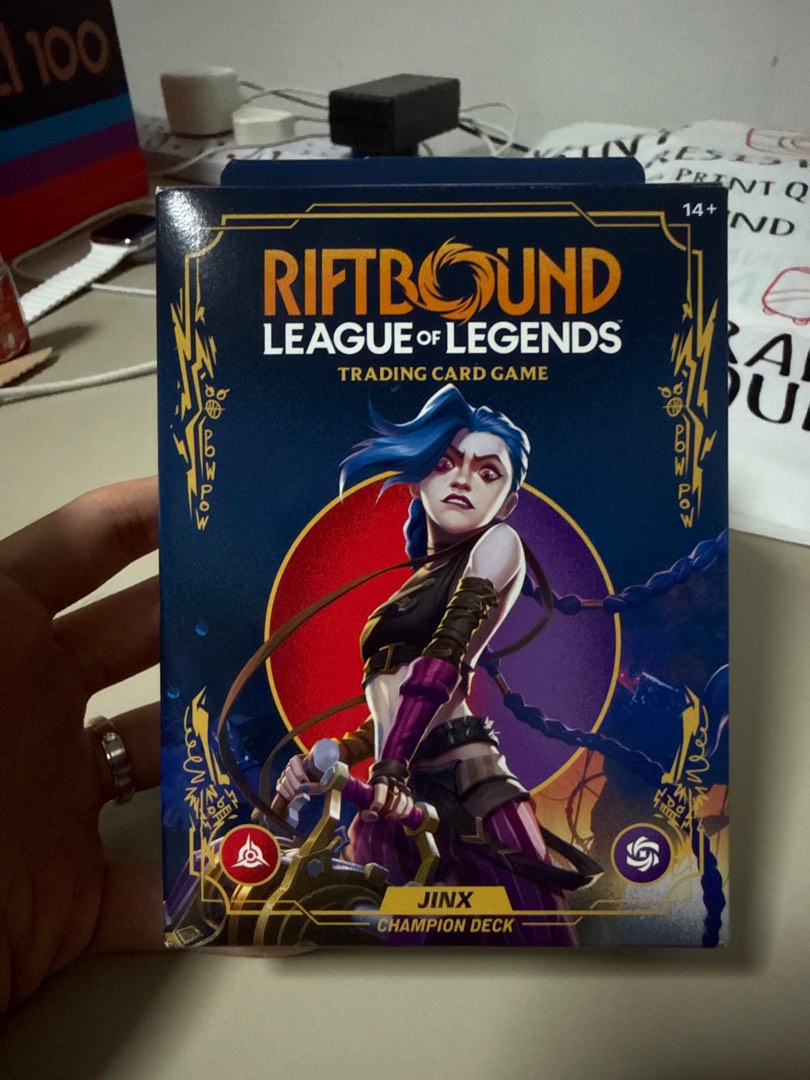 Riftbound TCG Jinx Champion Deck BNIB, Hobbies & Toys, Toys & Games on ...