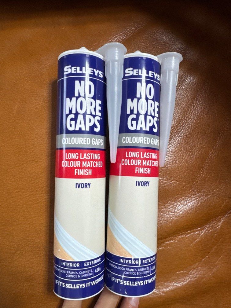 Selleys No More Gaps Coloured Caulk Gap Filler 450g (Ivory Colour ...