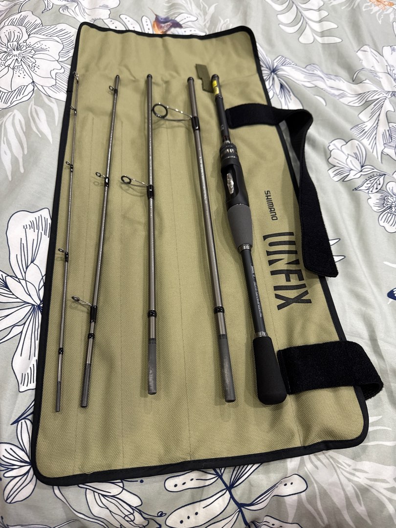 Shimano UNIFIX travel fishing rod S64UL-5, Sports Equipment, Fishing on ...