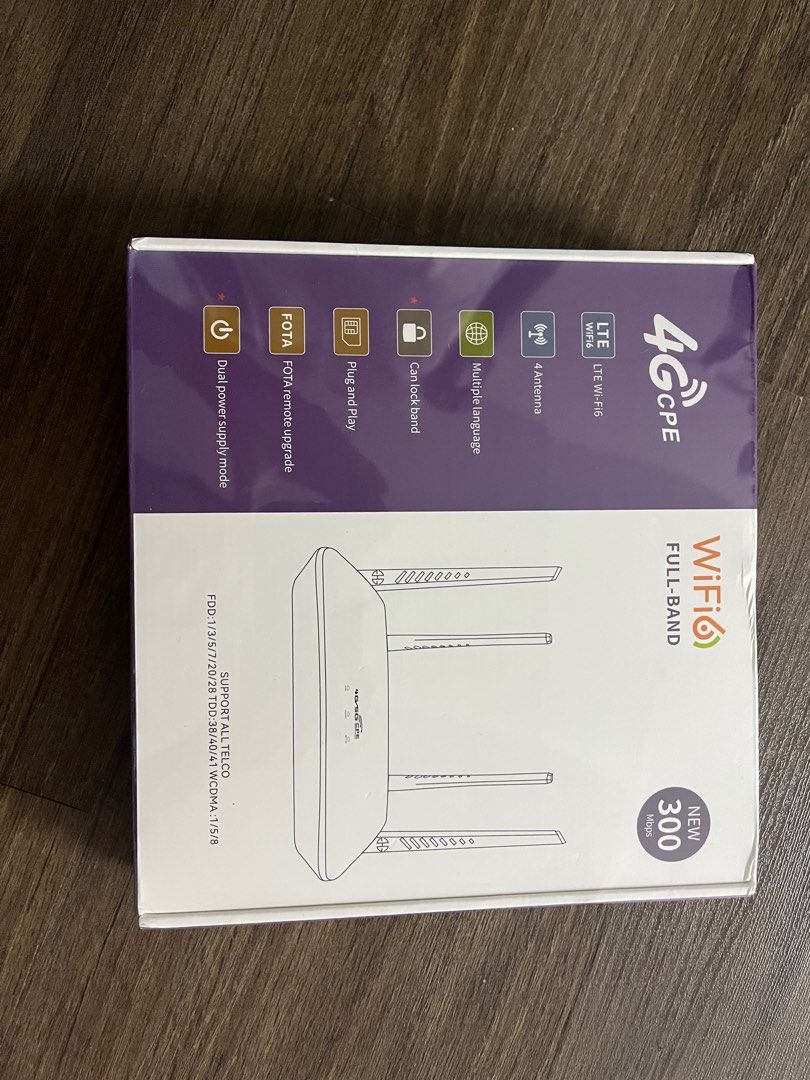 Sim Card Modem Router CPE C300 Pro, Computers & Tech, Parts ...