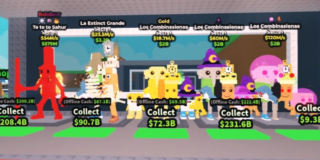 Steal A Brainrot Roblox Video Gaming Video Games Others On Carousell