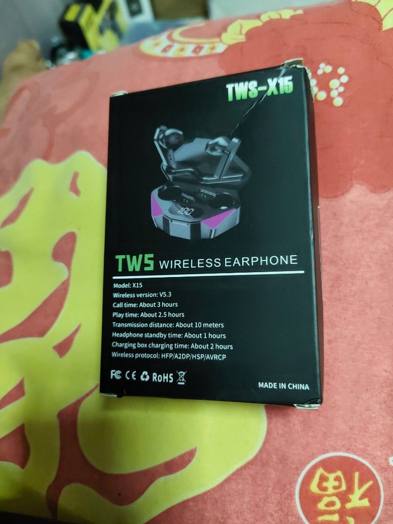 TWS-X15 Wireless Stereo Gaming Earphones, Audio, Earphones on Carousell