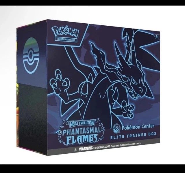 Phantasmal Flames Elite Trainer Box Pokemon Center, Hobbies & Toys ...