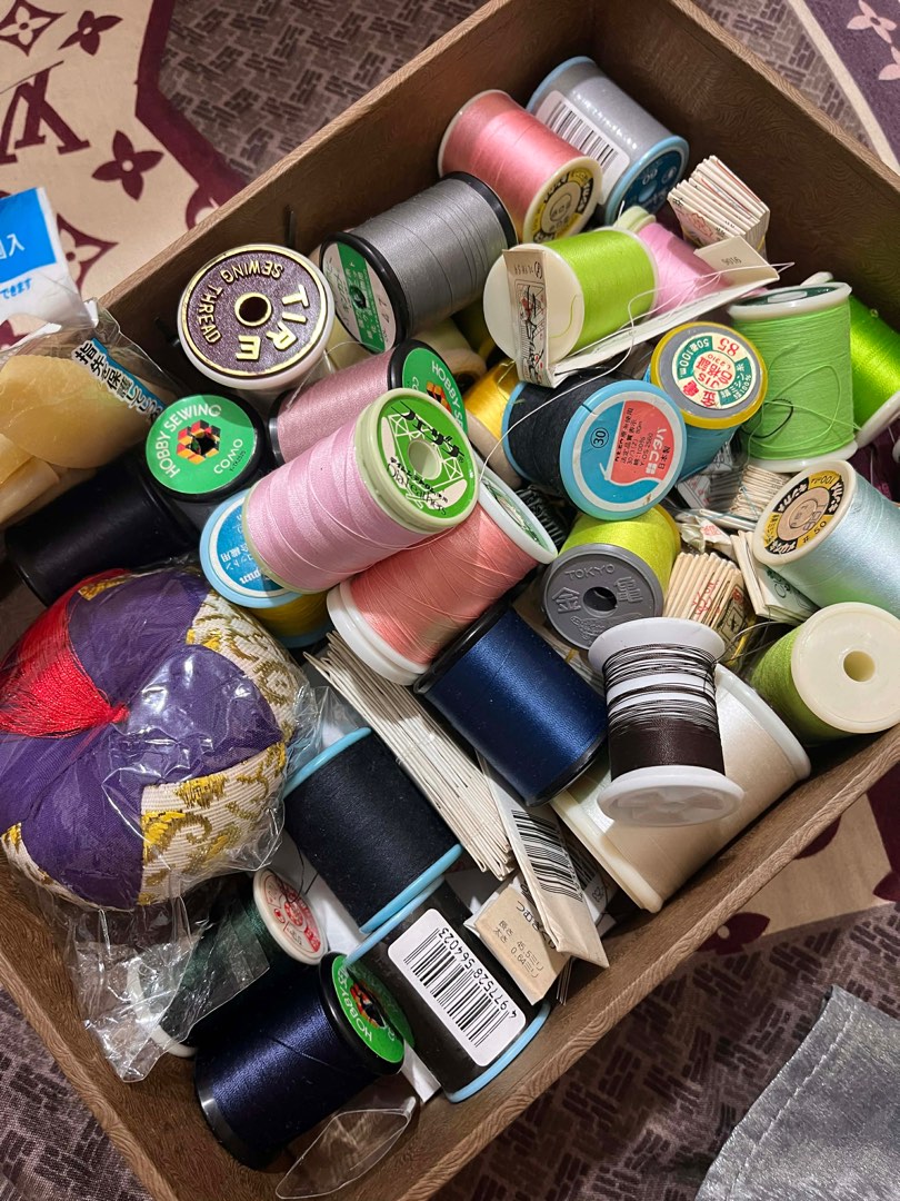 Vintage Sewing Thread Spools and Accessories, Hobbies & Toys ...