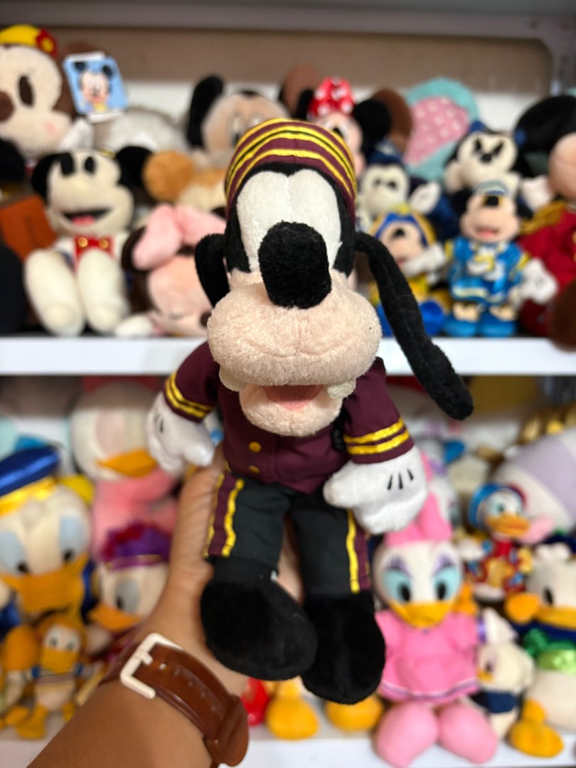 Walt Disney World Tower of Terror Goofy in Bellhop Uniform Plush Toy ...