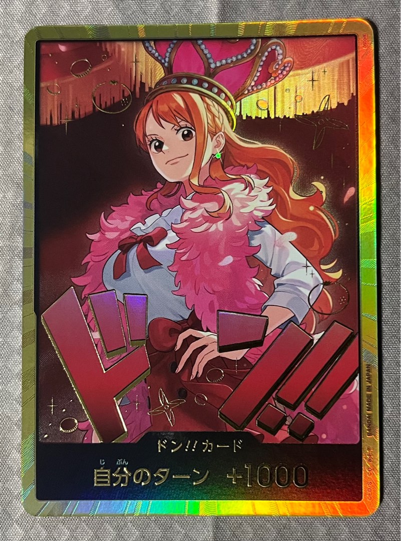 WTS EB03 Nami Gold Don, Hobbies & Toys, Toys & Games on Carousell