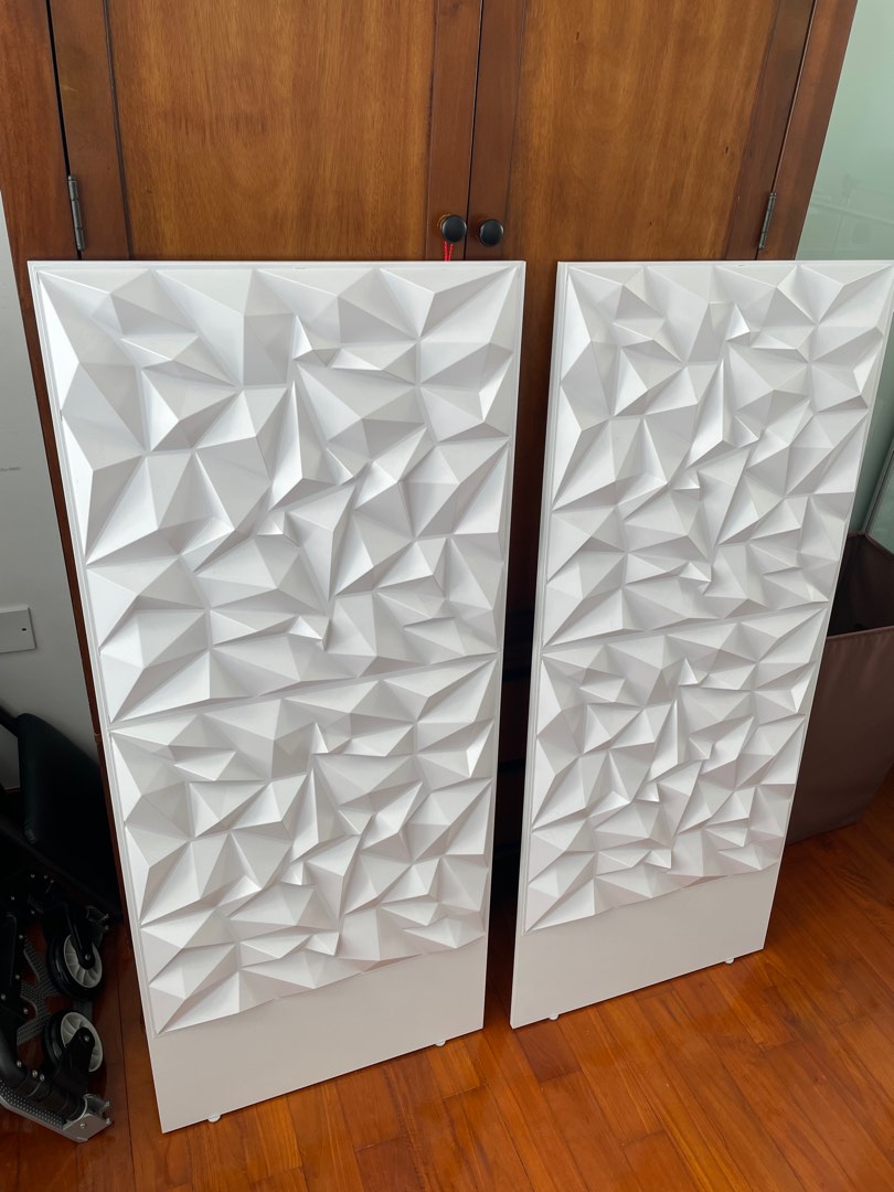 Acoustic Sound Diffusion 3D Panels HiFi Audiophile Furniture grade ...