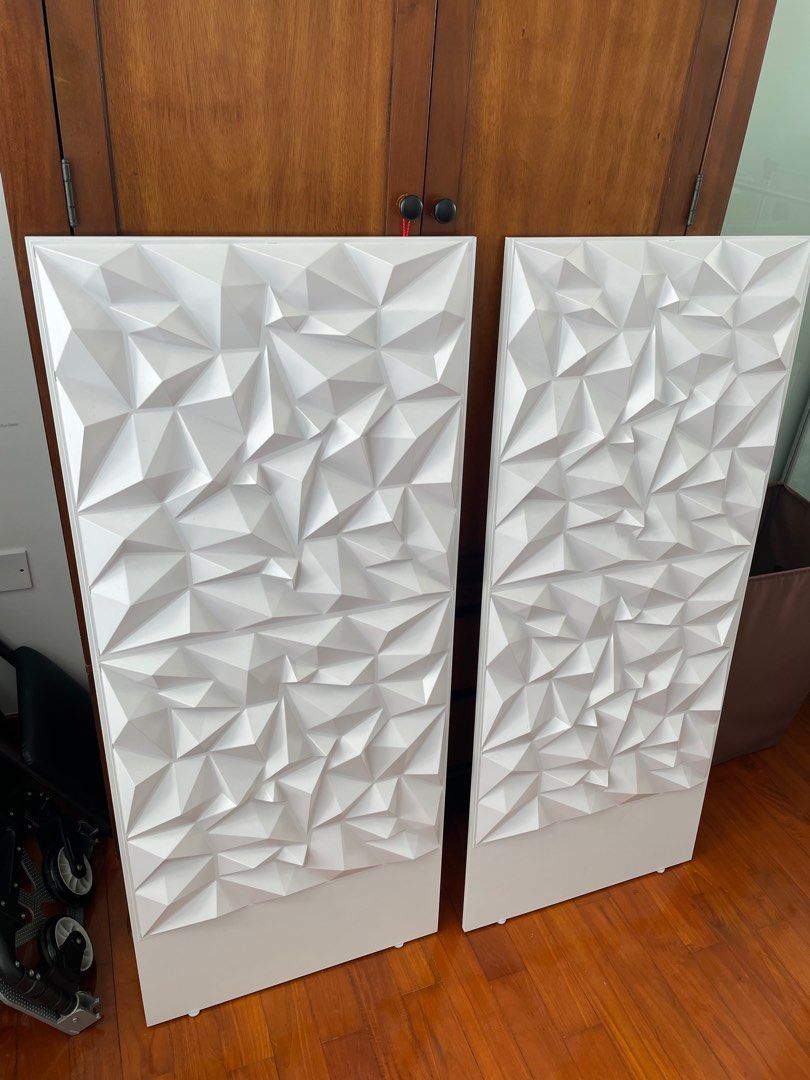Acoustic Sound Diffusion 3D Panels HiFi Audiophile Furniture grade ...