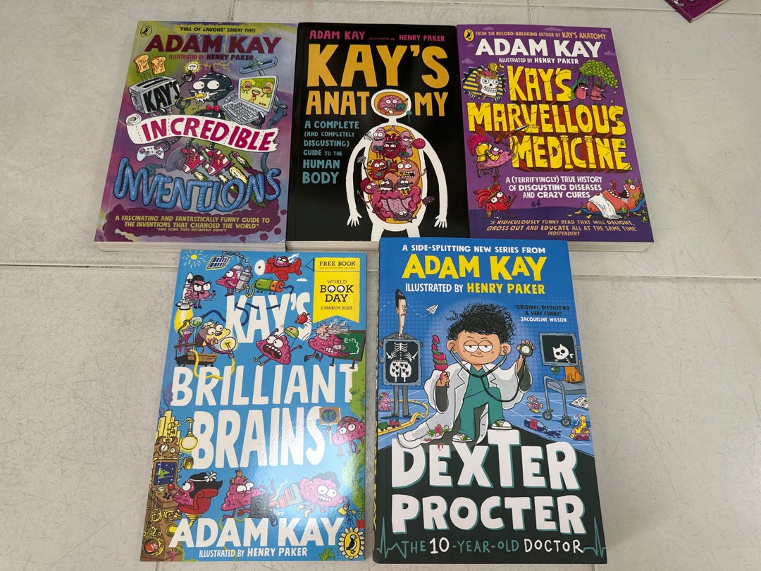 Adam Kay Books - Anatomy, Medicine, Inventions, Brains, Hobbies & Toys ...