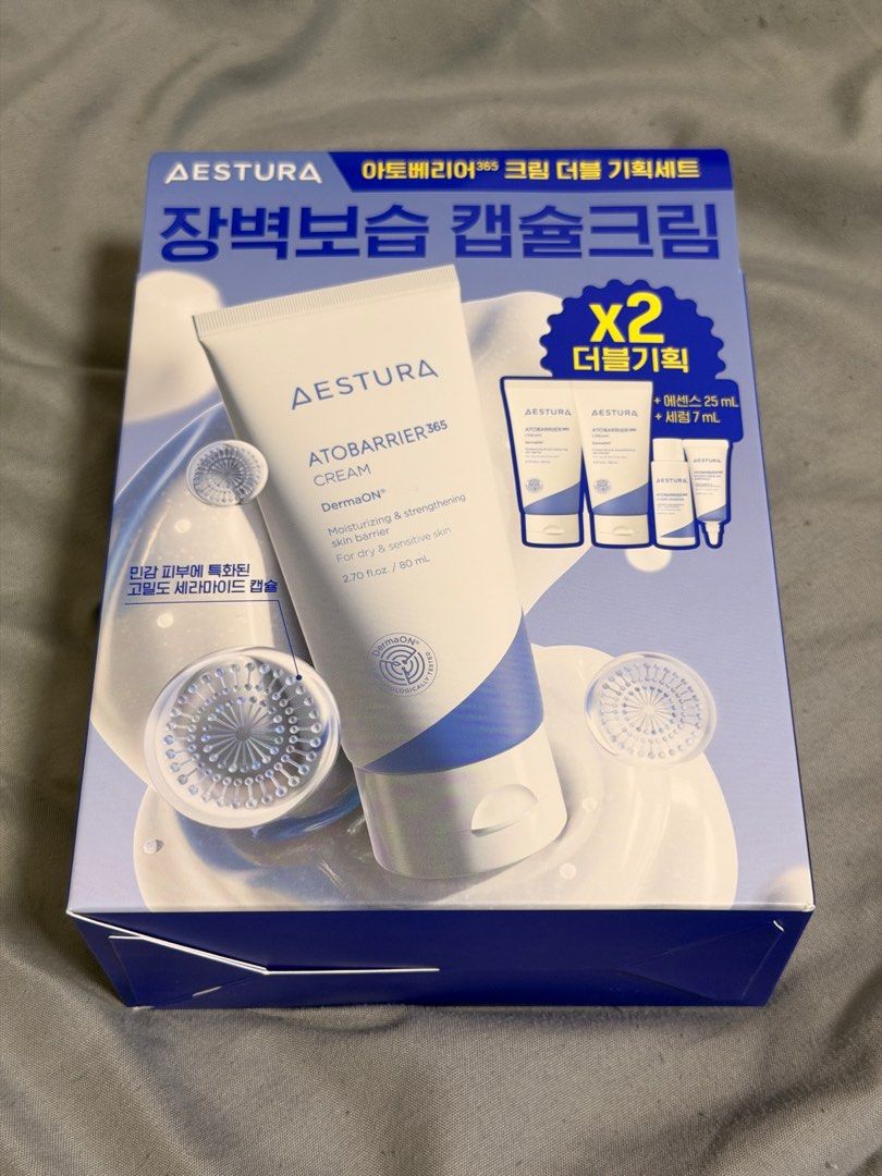 Aestura Atobarrier 365 Cream Double Set, Beauty & Personal Care, Face ...