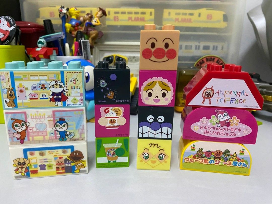 Anpanman Brick Lot, Hobbies & Toys, Toys & Games on Carousell