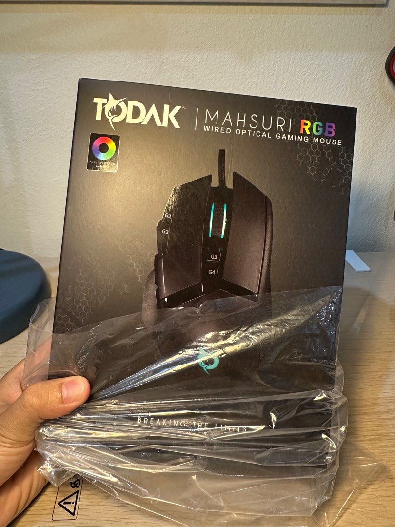 Brand New Item Todak Mahsuri RGB Wired Optical Gaming Mouse, Computers ...