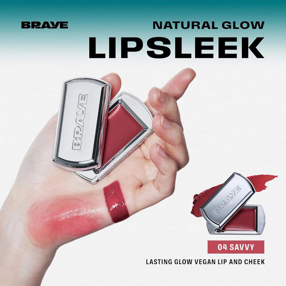 BRAYE LIPSLEEK NO. 4 SAVVY | lip balm, lipstick nudie glow, Beauty ...