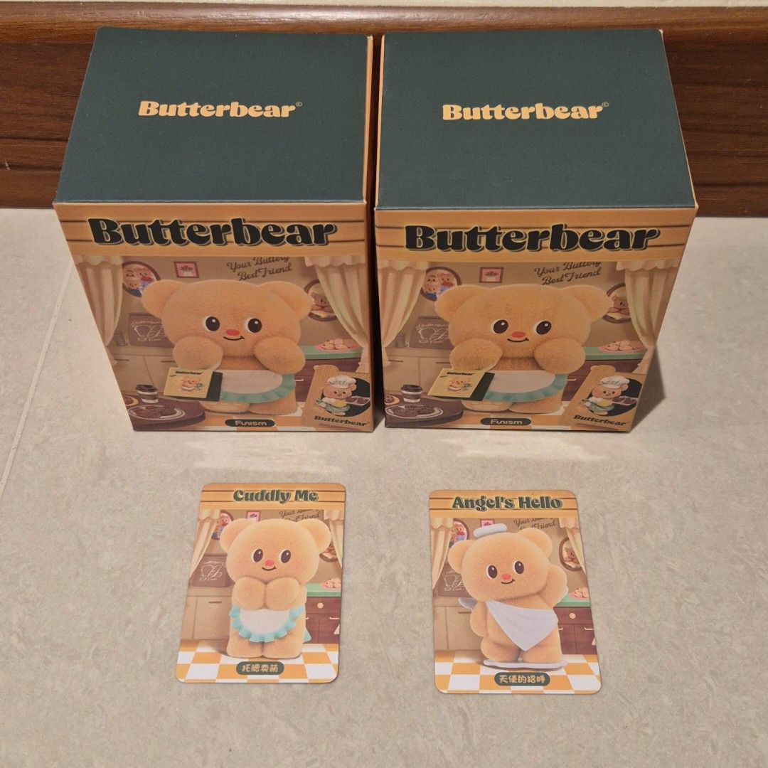 Butter Bear Blind Box Cuddly Me & Angel's Hello, Hobbies & Toys, Toys ...