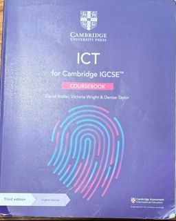 Cambridge IGCSE ICT Coursebook 2nd Edition, Hobbies & Toys, Books ...