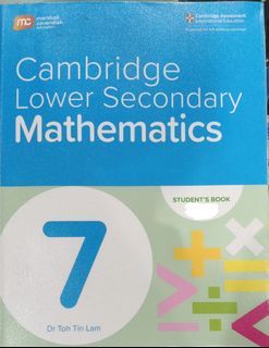 Cambridge Lower Secondary Mathematics Learner's Book 7, Hobbies & Toys, Books & Magazines ...