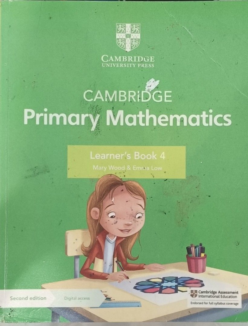 Cambridge Primary Mathematics Learner's Book 4, Hobbies & Toys, Books ...