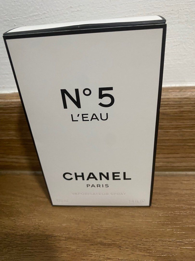 Chanel N5 Leau Perfume 100ml, Beauty & Personal Care, Fragrance ...