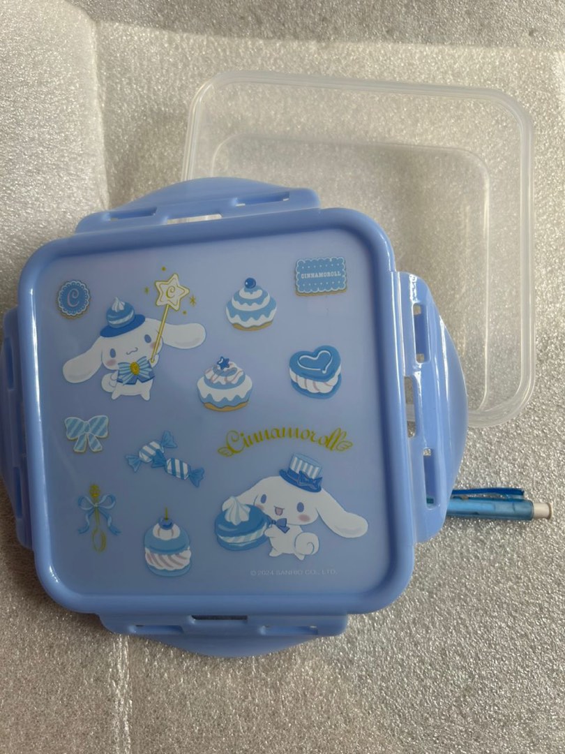 Cinnamoroll lunch box / Bento box, Furniture & Home Living, Kitchenware ...