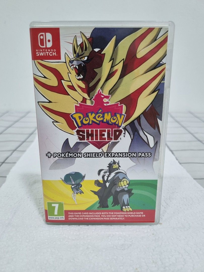 CODES UNUSED Pokemon Shield Expansion Pass Nintendo Switch, Video ...