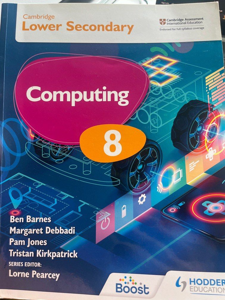 Computing 8 textbook Year 8 Cambridge Lower Secondary, Hobbies & Toys ...