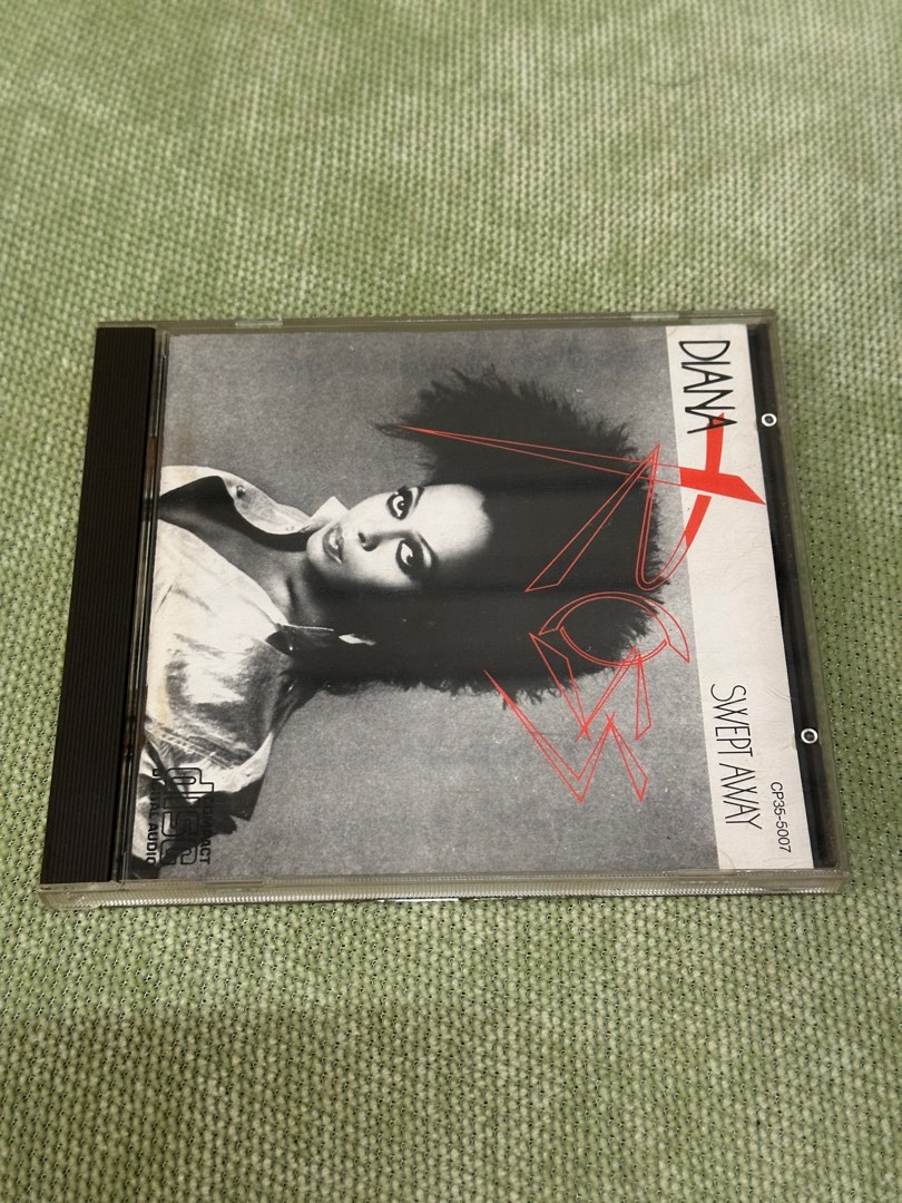 Diana Ross - Swept Away (CD, Made in Japan, Toshiba-EMI Pressed, 1984), Hobbies & Toys, Music ...