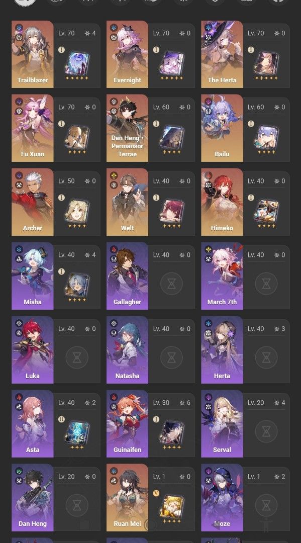 Evernight + Sig || Honkai star rail || HSR account, Video Gaming, Video Games, Others on Carousell