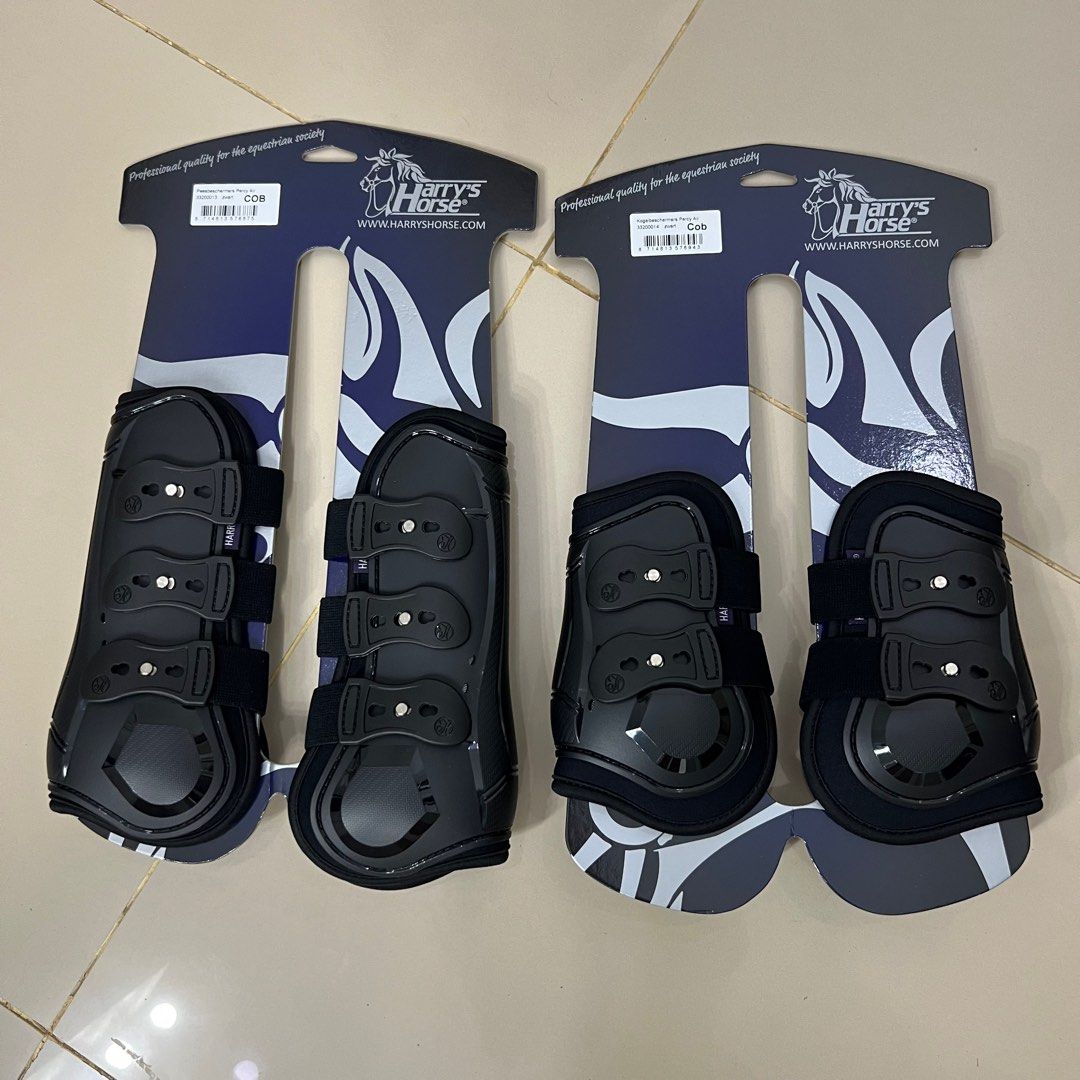 Full Set Harry’s Horse Fetlock & Tendon Jumping Boots Percy Air Size ...