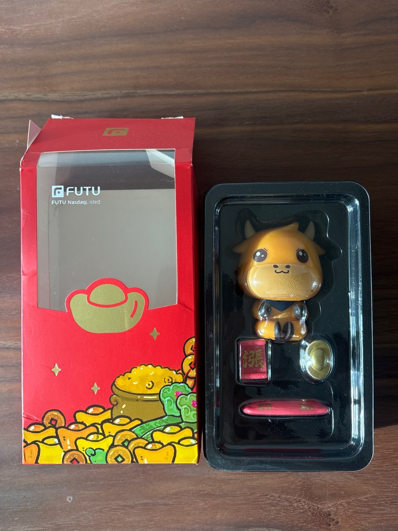 FUTU FUTUBULL God of Fortune Figurine, Hobbies & Toys, Toys & Games on ...