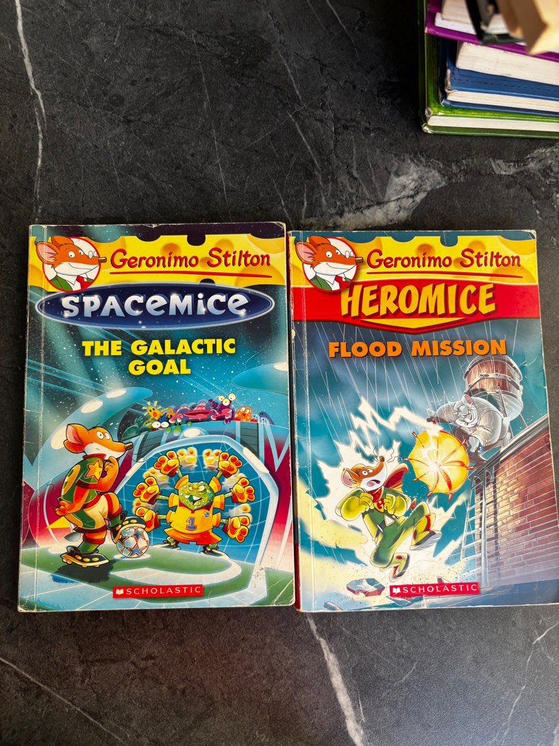 Geronimo Stilton Spacemice & Heromice Books, Hobbies & Toys, Books ...