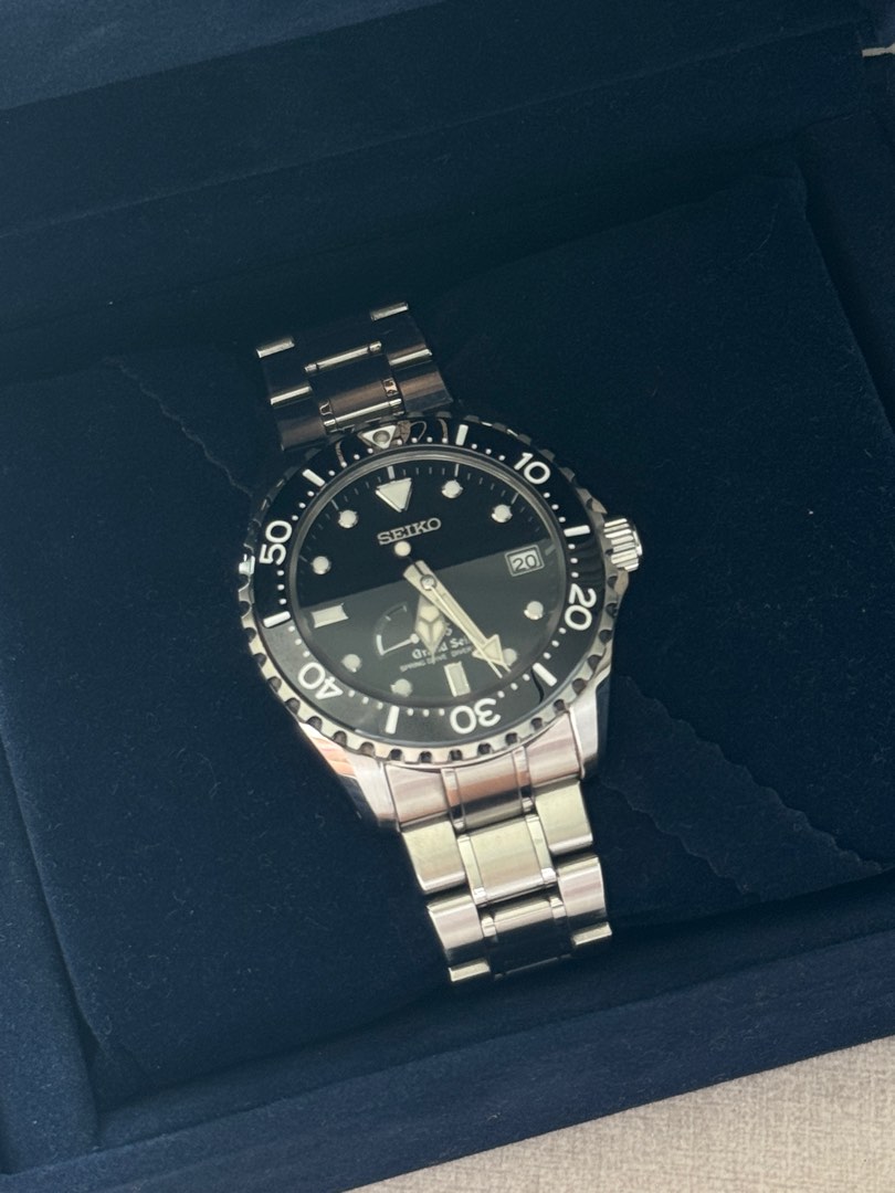 Grand Seiko Spring Drive Diver’s Watch, Luxury, Watches on Carousell
