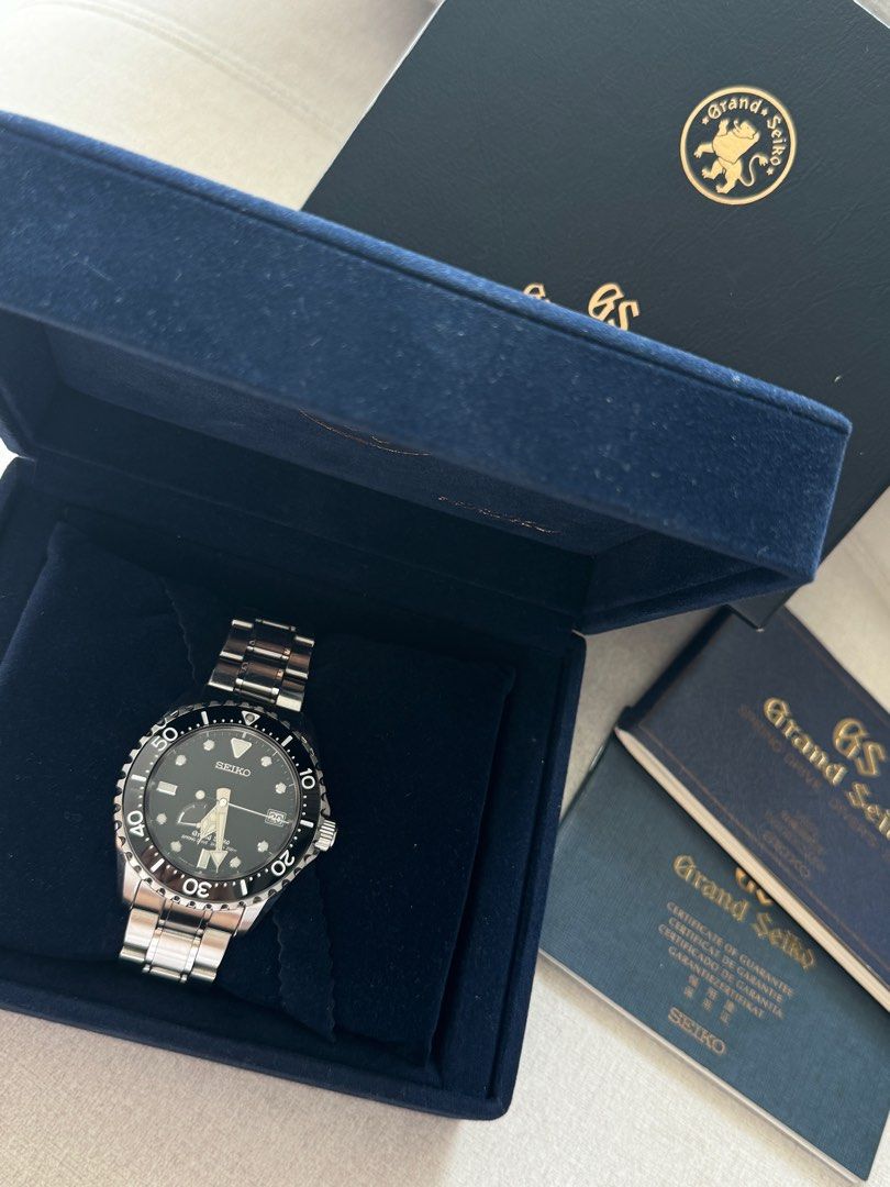 Grand Seiko Spring Drive Diver’s Watch, Luxury, Watches on Carousell