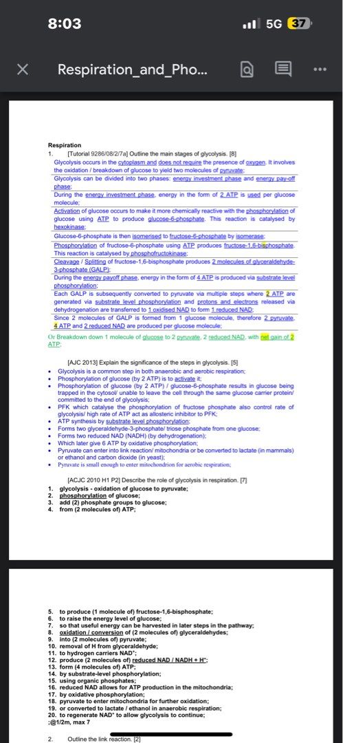 H2 Biology Notes and Tutorials, Hobbies & Toys, Books & Magazines ...