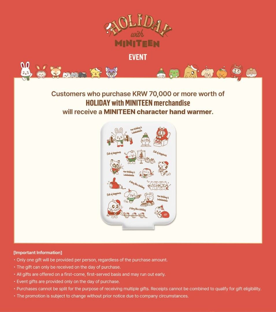 [HTB] Seventeen Miniteen Holiday Merch, Hobbies & Toys, Memorabilia ...