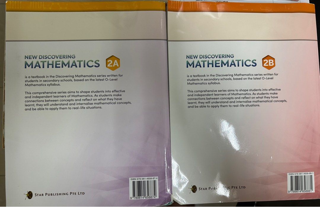IGCSE New Discovering Mathematics 2A & 2B, Hobbies & Toys, Books ...