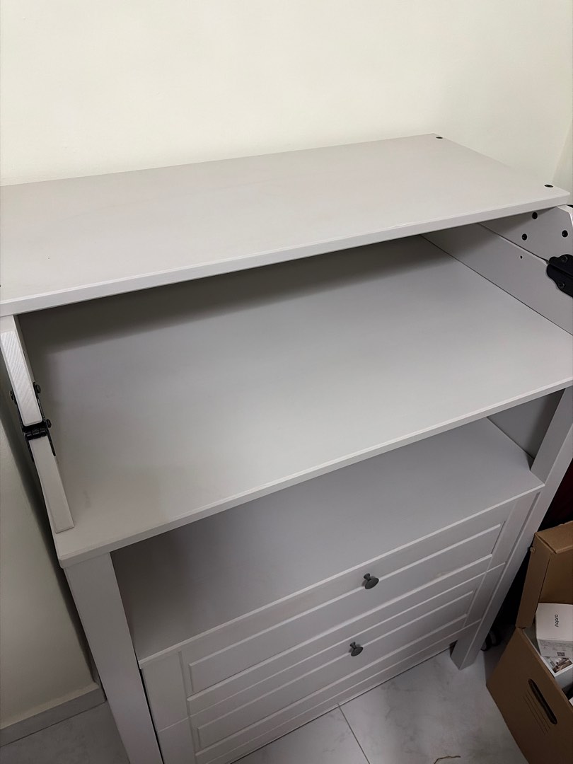 IKEA baby Changing Table - Grey, Babies & Kids, Baby Nursery & Kids ...