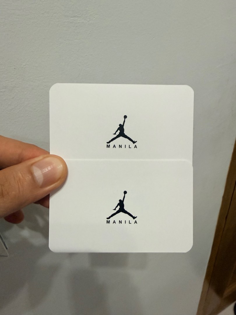 Jordan Manila gift card worth 10k, Luxury, Apparel on Carousell