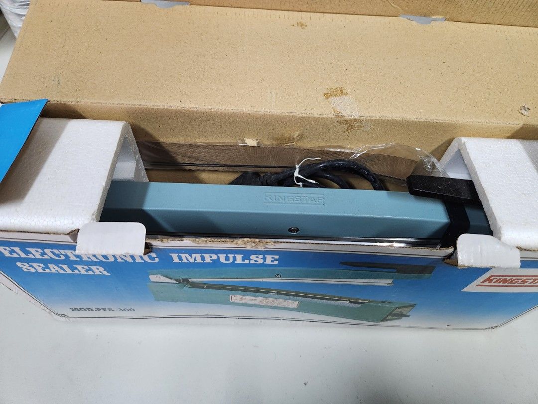 Kingstar Electronic Impulse Sealer MOD.PFS-300, Hobbies & Toys ...