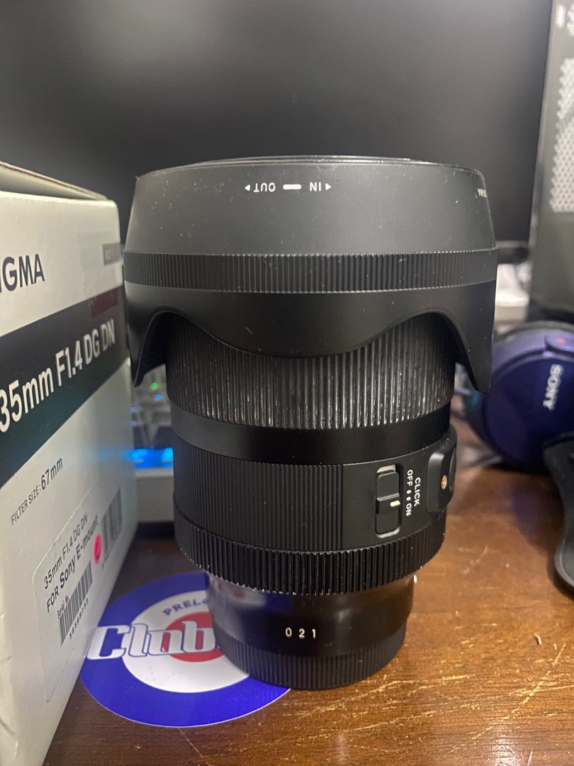 Lens Sigma DG DN Art lens 35mm f1/4 for sony full frame, Photography ...