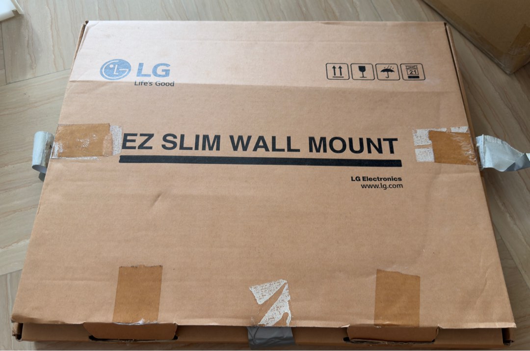 LG EZ Slim Wall Mount LSW350B, TV & Home Appliances, TV & Entertainment ...
