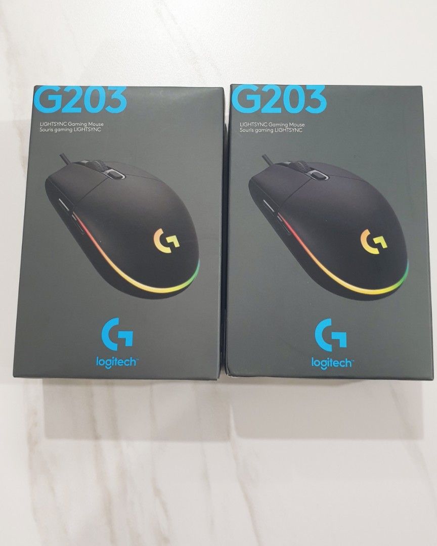 Logitech G203 Lightsync Gaming Mouse, Computers & Tech, Parts ...
