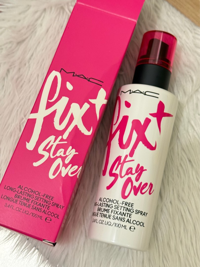 MAC FIX+ Stay Over alcohol free long lasting setting spray, Beauty ...