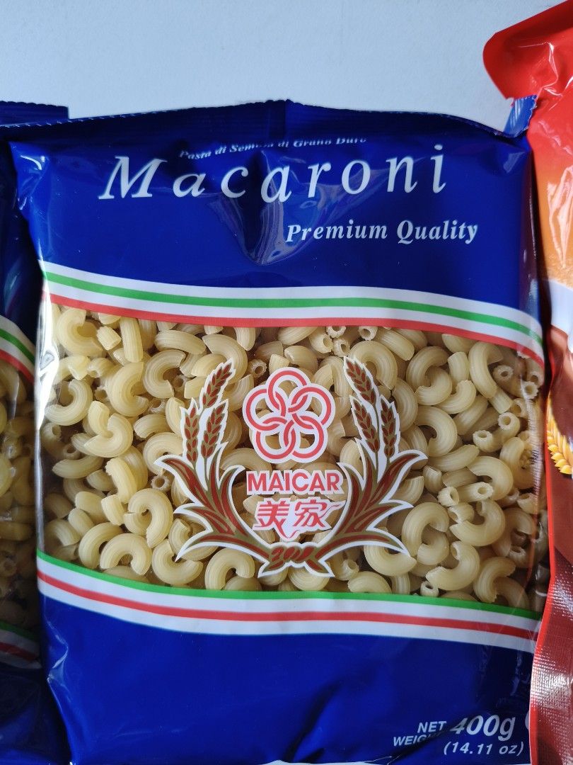 MAICAR Macaroni Elbow Pasta - 400g, Food & Drinks, Rice & Noodles on ...