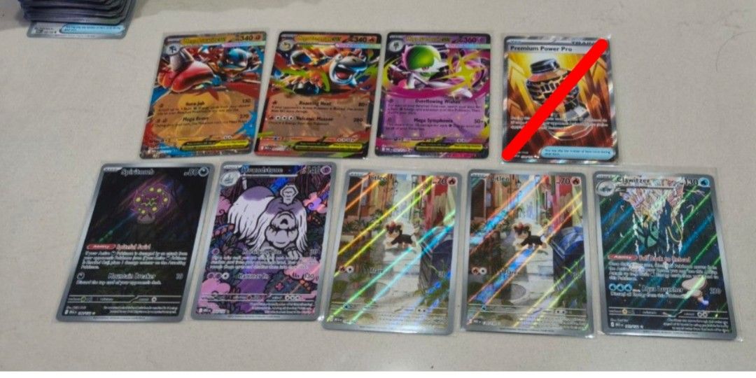 Mega Evolution ex / Illustration Rare IR / Full Art FA (Camerupt / Gardevoir / Spiritomb ...