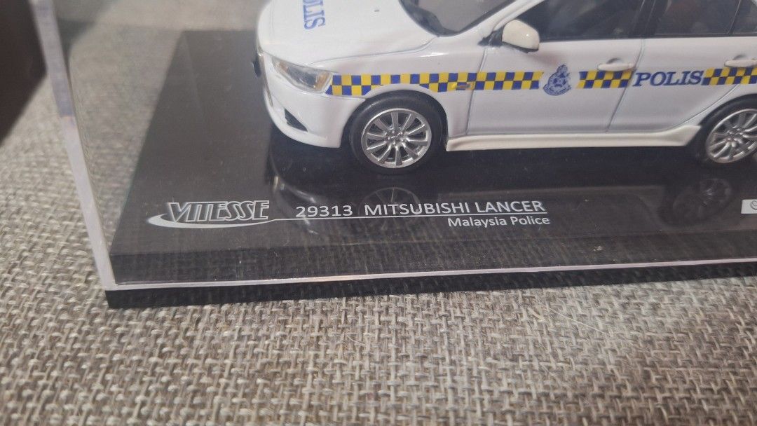 Mitsubishi Lancer Malaysia Polis Polis Car 1/43 Scale (Limited Edition ...