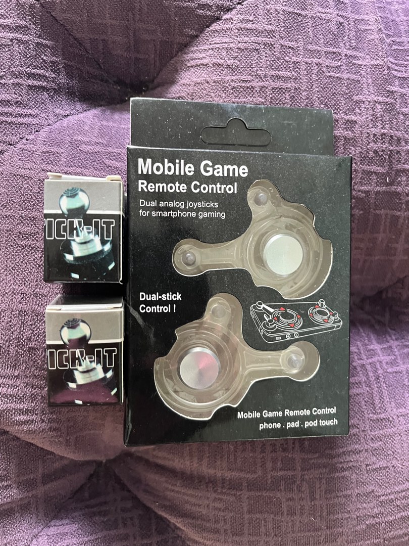 Mobile Game Remote Control - Dual Analog Joysticks, Hobbies & Toys ...
