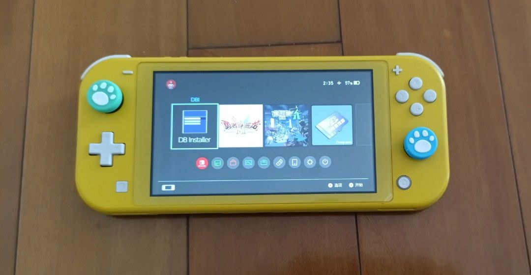 Modded Nintendo Switch Lite Yellow + 128GB SD Card, Video Gaming, Video ...